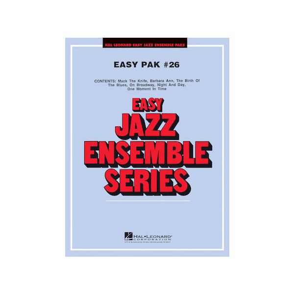 商品タイトル：Easy Jazz Ensemble Pak #26編曲：ジェリー・ノーワーク | 編曲：Jerry Nowak ・ Bob Lowden商品形状: ビッグバンド | 楽譜 | 総譜+パート譜品番：Hal Leonard 08...
