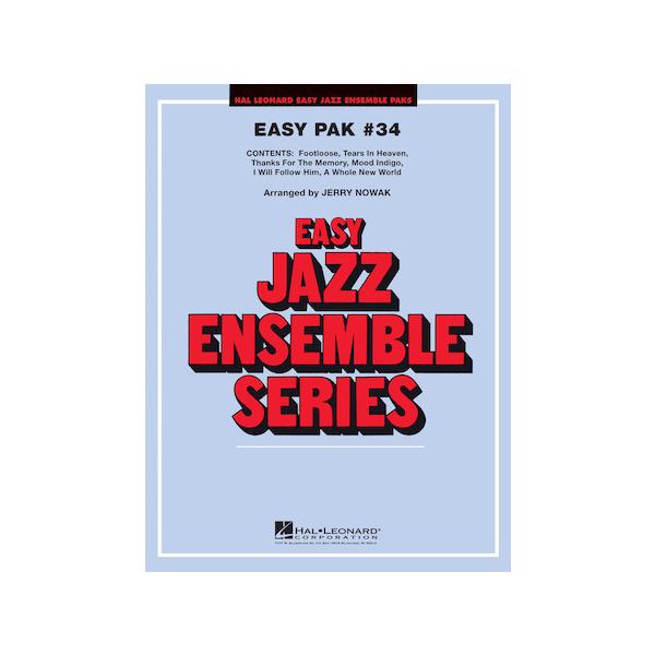 商品タイトル：Easy Jazz Ensemble Pak #34編曲：ジェリー・ノーワーク | 編曲：Jerry Nowak ・ Bob Lowden商品形状: ビッグバンド | 楽譜 | 総譜+パート譜品番：Hal Leonard 07...