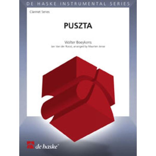 商品タイトル：Puszta (Clar. Choir) Score And Partsプスタ （クラリネットアンサンブル版）ヤン・ファンデルロースト/arr.マールテン・イェンセ | Jan Van der Roost / 編曲：Maart...