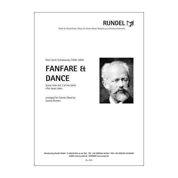 商品タイトル：Fanfare and Danceファンファーレとダンス（バレエ音楽「白鳥の湖」第三幕より」）ピョートル・イリイチ・チャイコフスキー/編曲：L. ドゥナエフ | Peter Ilyich Tchaikovsky / 編曲：Le...