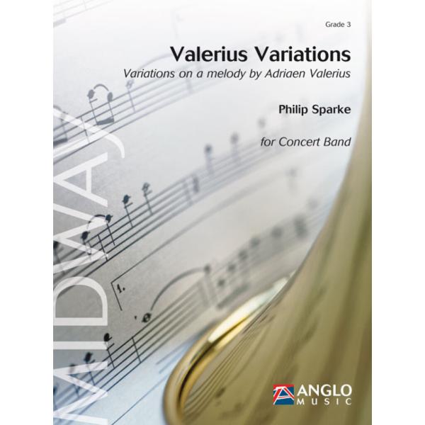 商品タイトル：Valerius Variations: Variations on a melody by Adriaen Valerius (1575-1625)ヴァレリウス変奏曲フィリップ・スパーク | Philip Sparke商品形...