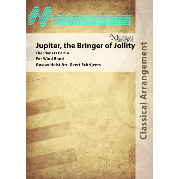 商品タイトル：The Planets (Jupiter, the Bringer of Jollity): (Full Score, No Parts）組曲「惑星」：IV. 木星、快楽をもたらす者グスターヴ・ホルスト/編曲：ヘルト・スハレイ...