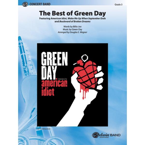 商品タイトル：The Best of Green Day: (Full Score, No Parts）ベスト・オブ・グリーン・デイ編曲：ダグラス・E.ワーグナー | Billie Joe ・ Green Day / 編曲：Douglas ...