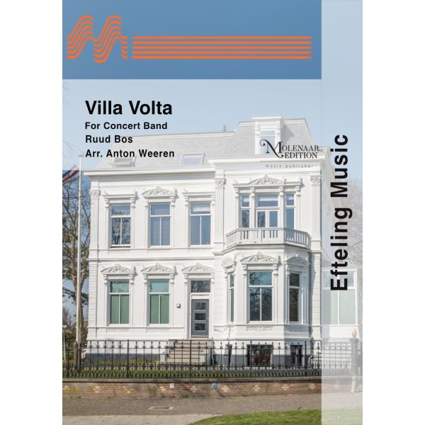 商品タイトル：Villa Volta: Music from "De Efteling": (Full Score, No Parts）ヴィラ・ヴォルタ: 「エフテリング」よりルート・ボス/編曲：アントン・ウィーレン | Ruud Bos ...