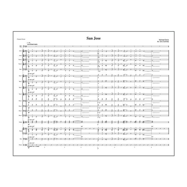 商品タイトル：San JoseMichael Davis / 編曲：Eric Schmitz商品形状: ビッグバンド | 楽譜 | 総譜+パート譜品番：Hip-Bone Music ARR 068送料：この商品は、ヤマト運輸の宅急便以外での...