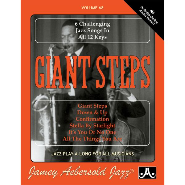 商品タイトル：Aebersold Play-A-Long Volume 68: Giant Steps - Standards In All 12 Keysジェイミー・プレイアロング Vol. 68：ジャイアント・ステップス〜スタンダード・...