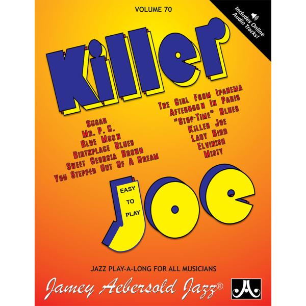 商品タイトル：Aebersold Play-A-Long Volume 70: Killer Joeジェイミー・プレイアロング Vol. 70：キラー・ジョー品番：Jamey Aebersold Jazz V70DS送料：この商品は、ヤマト...