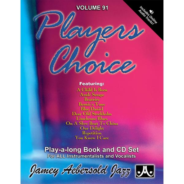 商品タイトル：Aebersold Play-A-Long Volume 91: Player’s Choiceジェイミー・プレイアロング Vol. 91：プレイヤーズ・チョイス品番：Jamey Aebersold Jazz V91DS※この...