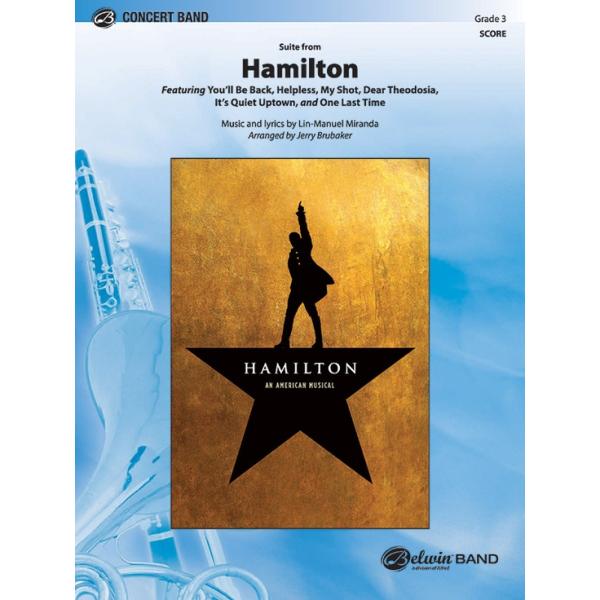 商品タイトル：Suite from Hamilton: (Full Score, No Parts）ミュージカル「ハミルトン」より組曲/編曲：ジェリー・ブルベイカー | Lin-Manuel Miranda / 編曲：Jerry Bruba...