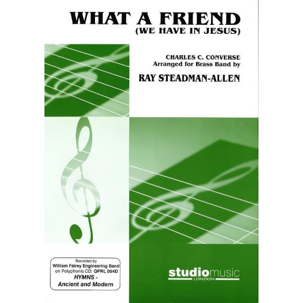 商品タイトル：What a Friend (We Have in Jesus)星の界(ほしのよ)レイ・ステッドマン＝アレン | Charles Converse / 編曲：Ray Steadman-Allen品番：Studio Music ...