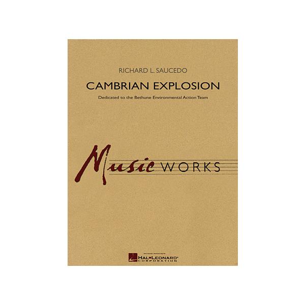商品タイトル：Cambrian Explosion: (Full Score, No Parts）カンブリア爆発リチャード・ソーシード | Richard L Saucedo 商品形状: 吹奏楽 | 楽譜 | フルスコアのみ品番：Hal L...