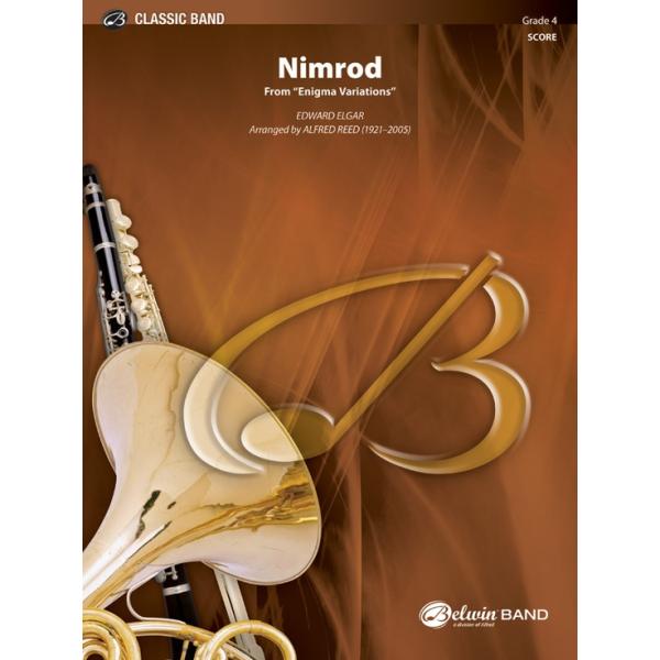 商品タイトル：Nimrod (From Enigma Variations): (Full Score, No Parts）ニムロッド （「エニグマ変奏曲」より）エドワード・エルガー/編曲：アルフレッド・リード | Edward Elgar...