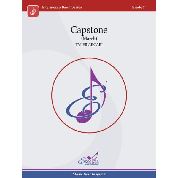 商品タイトル：Capstone: (Full Score, No Parts）テイラー・アルカリ | Tyler Arcari 商品形状: 吹奏楽 | 楽譜 | フルスコアのみ品番：Excelcia Music Publishing ICB...