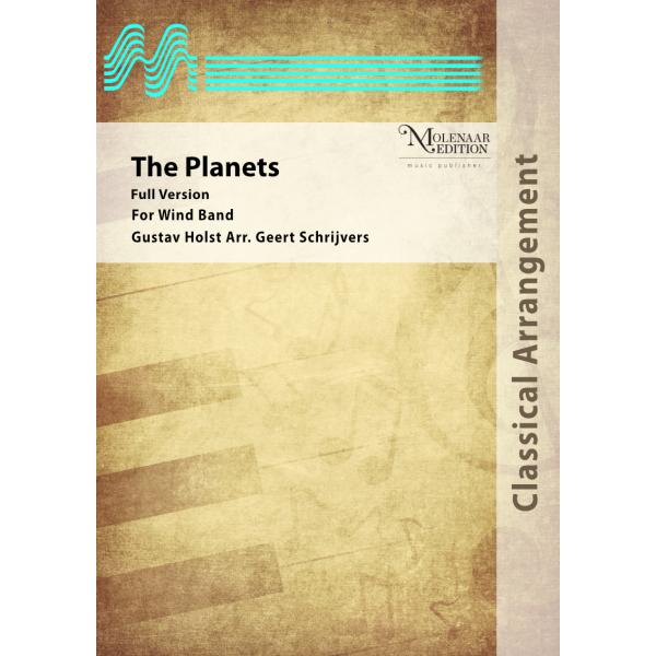 商品タイトル：The Planets (Full Version): (Full Score, No Parts）組曲「惑星」 （全曲版フルスコアのみ）グスターヴ・ホルスト/編曲：ヘルト・スハレイバース | Gustav Holst / 編...