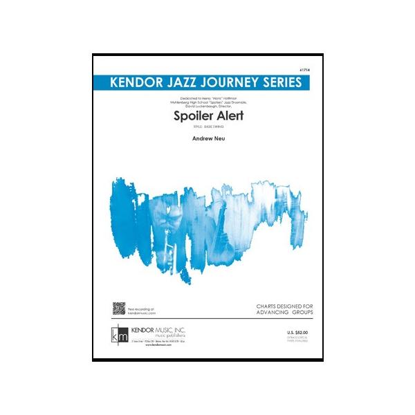 商品タイトル：Spoiler AlertAndrew Neu商品形状: ビッグバンド | 楽譜 | 総譜+パート譜品番：Kendor Music Publishing 61714発売年：2020年送料：この商品は、ヤマト運輸の宅急便以外での...