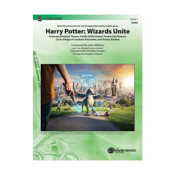 商品タイトル：Harry Potter: Wizards Unite: (Full Score, No Parts）ハリー・ポッター：魔法同盟ジョン・ウィリアムズ/編曲：ダグラス・E.ワーグナー | John Williams / 編曲：D...