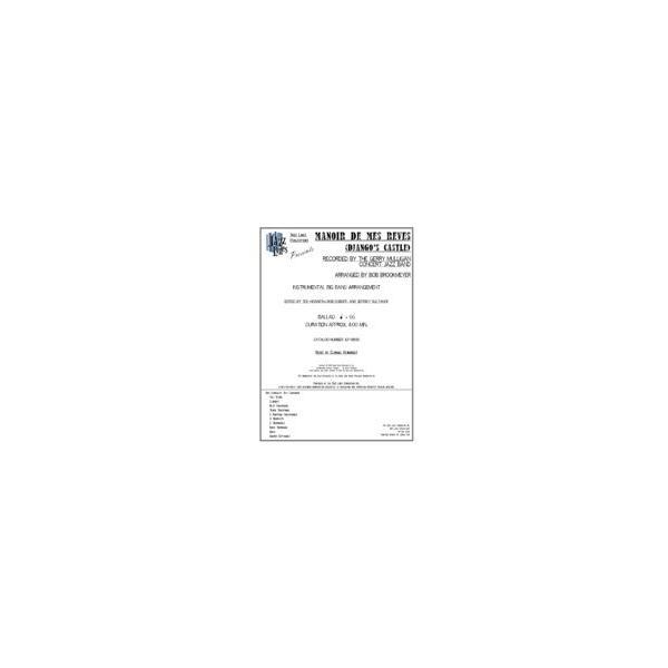 商品タイトル：Manoir De Mes Reves (Django's Castle)Django Reinhardt / 編曲：Bob Brookmeyer ・ Edited by Ted Hogarth, Rob DuBoff, an...