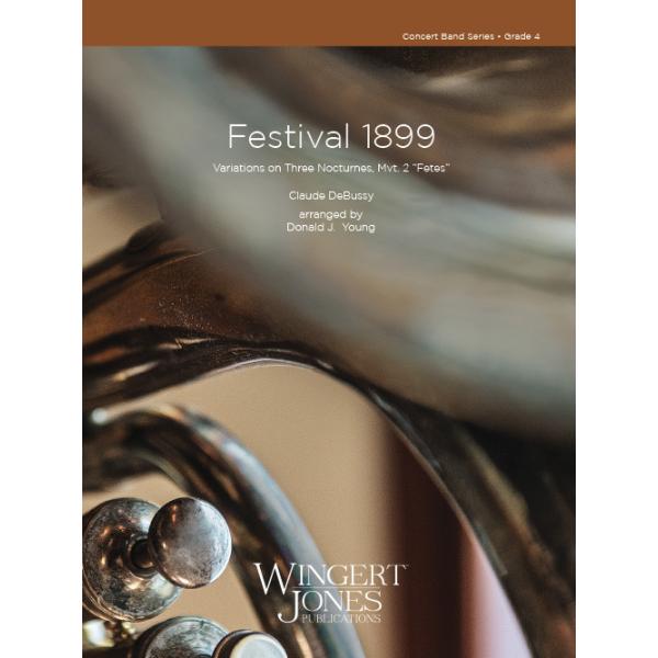 商品タイトル：Festival 1899: Variations on Three Nocturns, Mvt. 2 "Fetes": (Full Score, No Parts）フェスティバル1899: 3つの夜想曲第二楽章「祭」による変...
