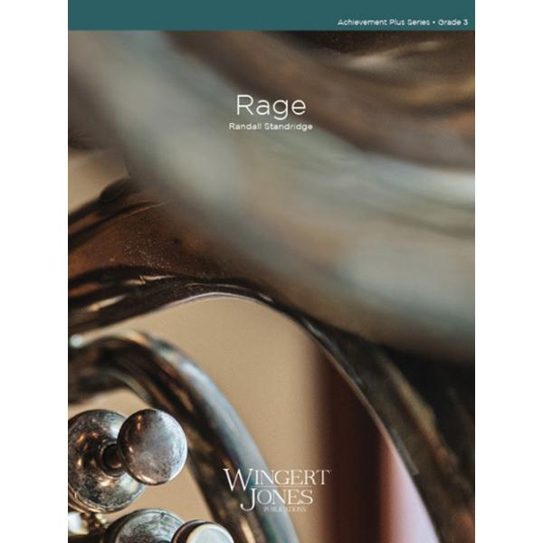 商品タイトル：Rage: (Full Score, No Parts）怒りランドール・D・スタンドリッジ | Randall D. Standridge 商品形状: 吹奏楽 | 楽譜 | フルスコアのみ品番：Wingert-Jones Pu...