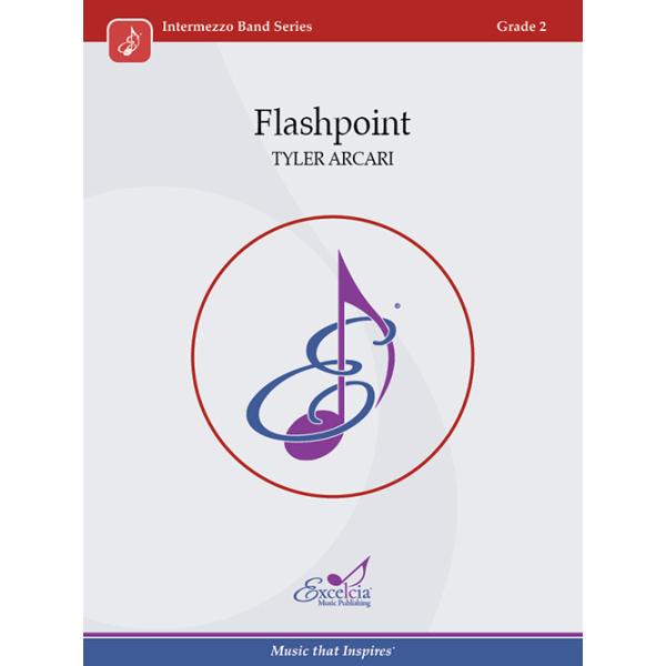商品タイトル：Flashpoint: (Full Score, No Parts）フラッシュポイントテイラー・アルカリ | Tyler Arcari 商品形状: 吹奏楽 | 楽譜 | フルスコアのみ品番：Excelcia Music Pub...
