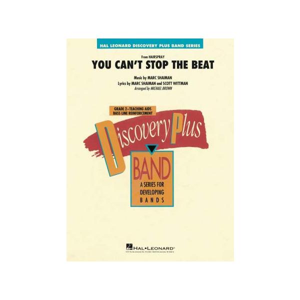 商品タイトル：You Can't Stop the Beat (from Hairspry): (Full Score, No Parts）ユー・キャント・ストップ・ザ・ビート　（「ヘアスプレー」より）マーク・シャイマン / スコット・ホイ...