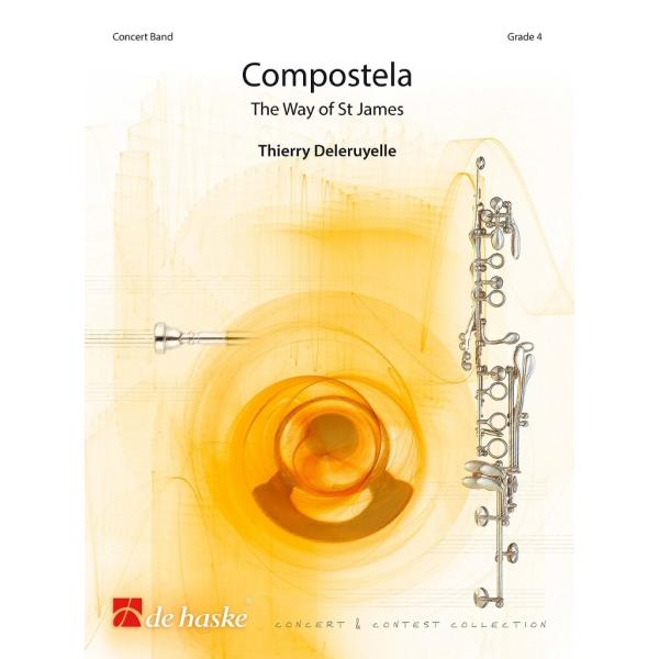 商品タイトル：Compostela: (Full Score, No Parts）コンポステーラティエリー・ドゥルルイエル | Thierry Deleruyelle 商品形状: 吹奏楽 | 楽譜 | フルスコアのみ品番：De Haske ...