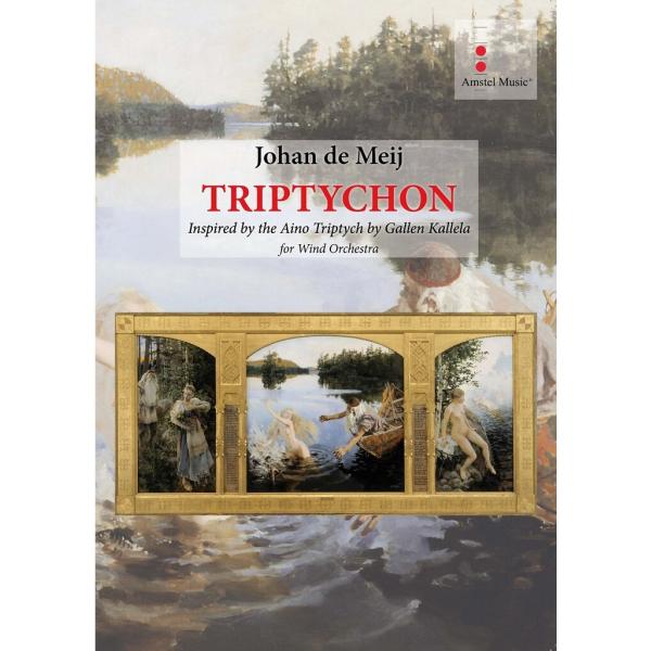 商品タイトル：Triptychon: inspired by the Aino Triptych by Gallen Kallela三連画ヨハン・デ・メイ | Johan de Meij商品形状: 吹奏楽 | 楽譜 | 総譜+パート譜品番：...