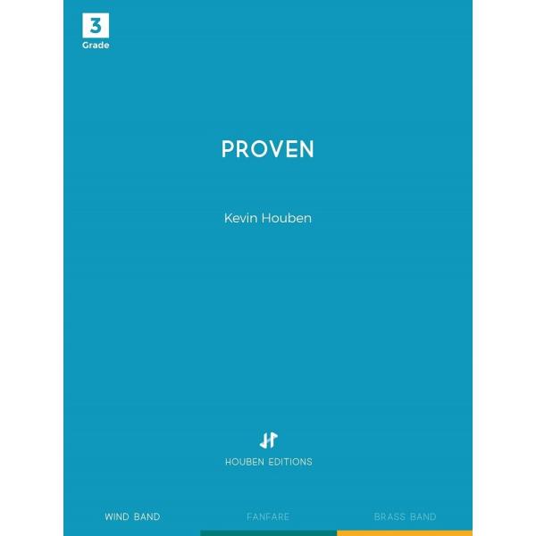 商品タイトル：Proven: (Full Score, No Parts）プルーヴンケヴィン・ホーベン | Kevin Houben 商品形状: 吹奏楽 | 楽譜 | フルスコアのみ品番：Houben Editions HBE006-049...