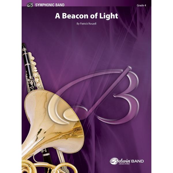 商品タイトル：A Beacon of Light: (Full Score, No Parts）希望の光パトリック・ロスツェル | Patrick Roszell 商品形状: 吹奏楽 | 楽譜 | フルスコアのみ品番：Belwin 00-5...