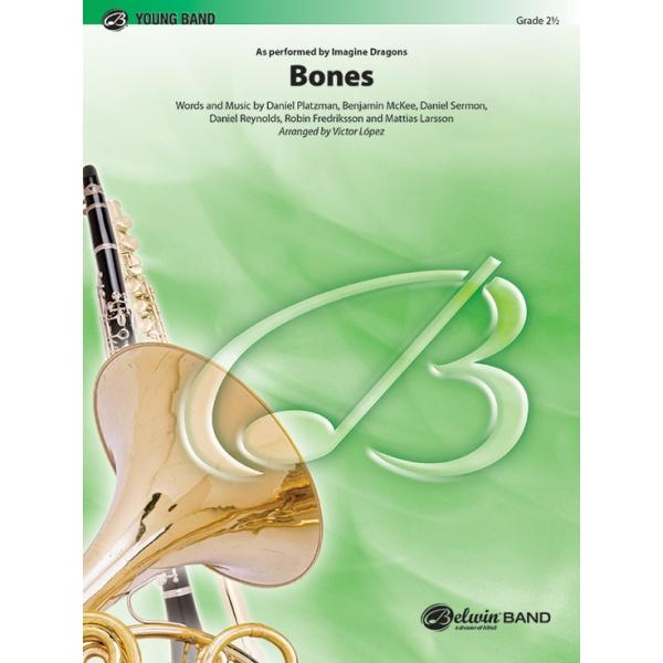 商品タイトル：Bones: (Full Score, No Parts）ボーンズアーティスト：イマジン・ドラゴンズ/編曲：ヴィクター・ロペス | 編曲：Victor Lopez 商品形状: 吹奏楽 | 楽譜 | フルスコアのみ品番：Belw...