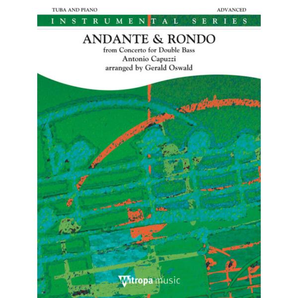 商品タイトル：Andante &amp; Rondo from Concerto Double Bass「コントラバス協奏曲」より　アンダンテとロンドジュゼッペ・アントニオ・カプッツィ/編曲：ゲラルド・オズワルド | Giuseppe An...