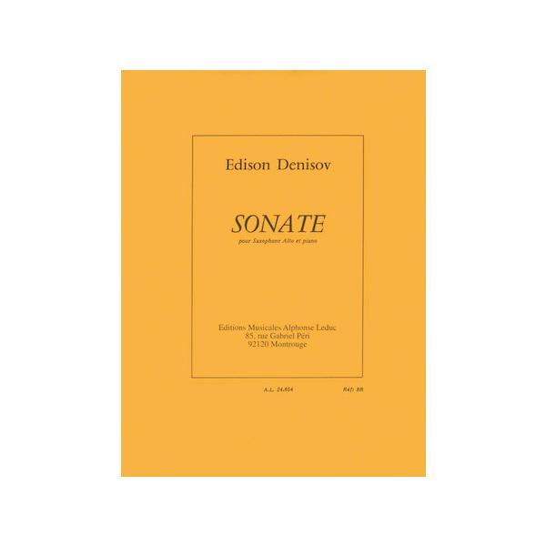 商品タイトル：Sonate Pour Saxophone Alto Et Pianoソナタエディソン・デニソフ | Edison Denisov品番：Alphonse Leduc AL24654送料：この商品は、ヤマト運輸のネコポスまたは日...