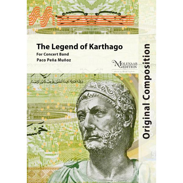 商品タイトル：The Legend of Karthago: (Full Score, No Parts）交響詩「カルタゴの伝説」パコ・ペーニャ・ムニョス | Paco Pena Munoz 商品形状: 吹奏楽 | 楽譜 | フルスコアのみ...