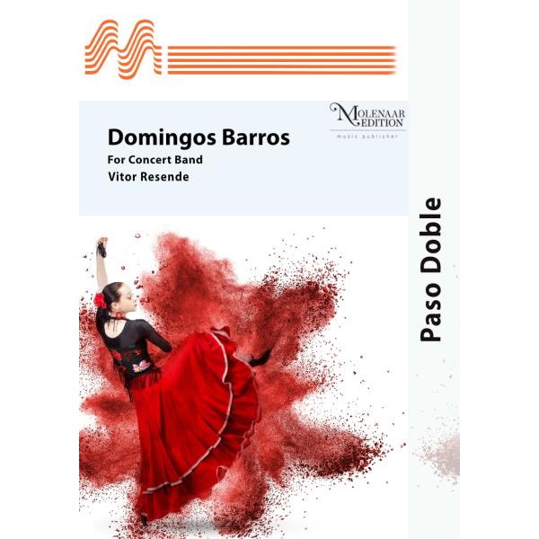 商品タイトル：Domingos Barros: Paso Doble: (Full Score, No Parts）ドミンゴス・バロス−パソ・ドブレヴィトール・レゼンデ | Vitor Ressende 商品形状: 吹奏楽 | 楽譜 | フ...