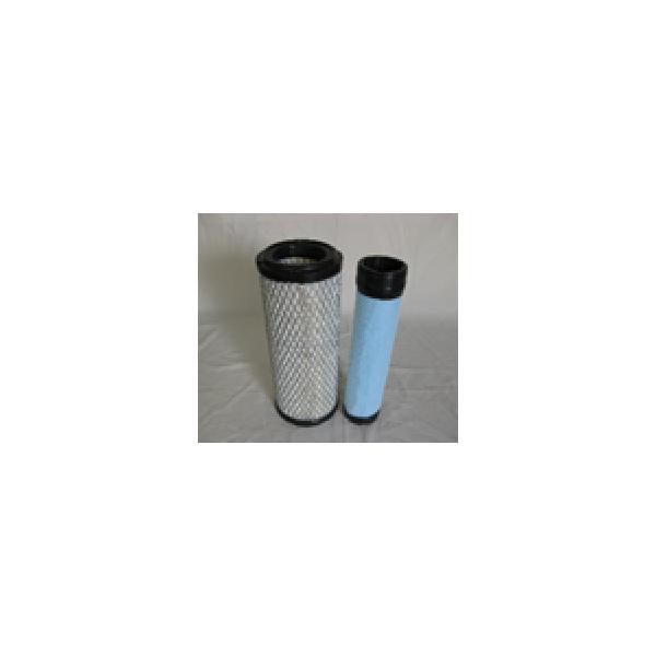 コマツ　PC35MR-2  #5001-　エアーエレメントセット　KS-824-3(AB)　機械番号及びシリアル：#5001-エンジン型式：3D88E-5※機械の製造番号とエンジン型式をお確かめください。間違った機種又は製造番号違いによる注...