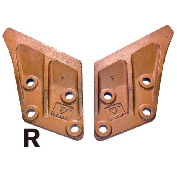 商品名：CAT320/E200Bサイドカッター右（ボルトセット付き）　4H　RHサイドカッターボルト付き対応機種E200B/4SG.5EGEL200B/4SG.5EG315/6XM315B/2DW315C/CFL315DL/BYK316EL...