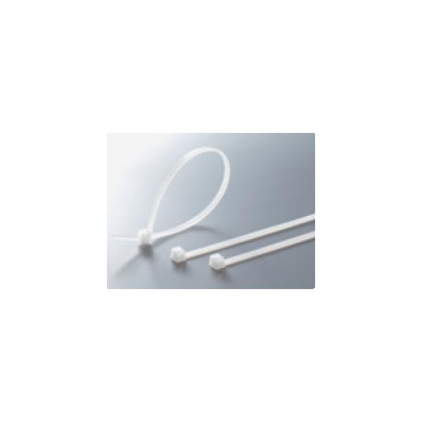 ※こちらは100本入りとなります。ABシリーズ INSULOK仕様材質:66ナイロン色:乳白常時使用温度範囲グレード:標準UL難燃グレー(主原料):UL94V-2 結束径φ(mm)：1.0〜22 寸法mm：全長：L：100幅A:2.5B:4...