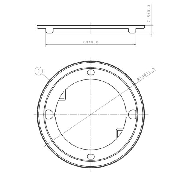 品番： WTK9919品名： Φ１０５パッキン