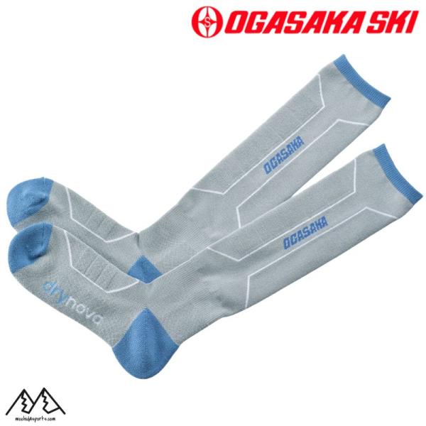 OGASAKA SKI SOCKS WARMFIT OG-WA/GRY土踏まずから甲にかけてアーチを立体的にサポートすることによって、疲労軽減効果が期待できます。足首のサポート力を強化することで激しい動きに対応します。また、足の甲及びスネの...