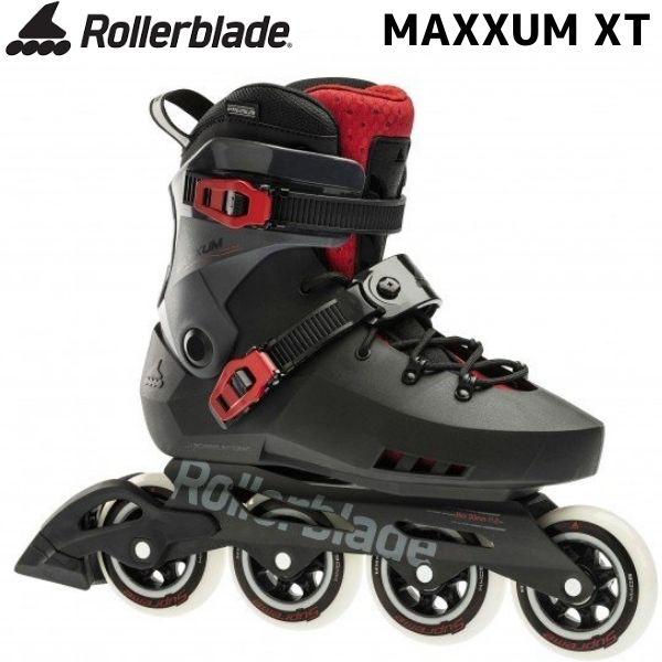 ROLLERBLADE MAXXUM XT スキートレーニングにも最適なハードシェルインラインスケート スピードと耐久性に優れた横方向のサポートを兼ね備えたハイブリッド スケートです。まったく新しいフィット感で、軽量化とサポートの向上のため...