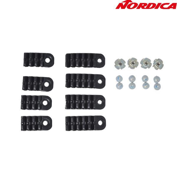 ノルディカ ドーベルマン バックルフック ラッチNORDICA DOBERMANN 5 SHELL CUF RATCH ネジ付き バックルフック 1 組。