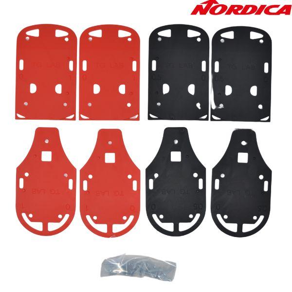 ノルディカ ソール カンティング キットNORDICA SOLE CANTING KIT シェルとソールプレートの間に取り付け、足裏カントを調整できるソールパーツ。1°プレート　0.5°プレート　ビス付属 対応スキーブーツNORDICA P...