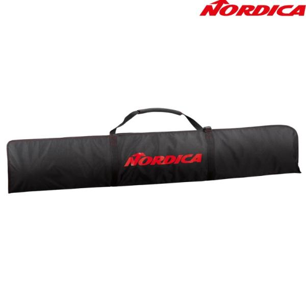 NORDICA SKI BAG LITE　1台入スキーケースノルディカ スキーバッグライト 0N303801741 ブラック / レッド余計なもののないスキーバッグ。安全にスキーを山まで運ぶためにデザインされています。スキーを保護し、快適に...