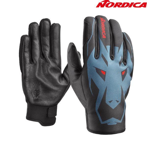 NORDICA PRO RIDER SKI GLOVEノルディカ プロライダー スキーグローブ 手の甲にノリディカの象徴的なドーベルマンのロゴをあしらったアグレッシブなデザイン。手にフィットして敏感な着け心地のスキーグローブです。イタリア ...