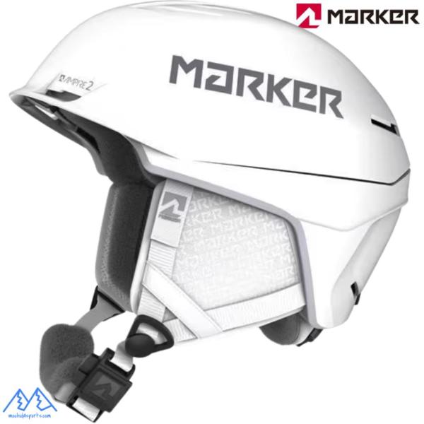 MARKER  AMPIRE2マーカー アンパイヤ2アンパイヤ2は丈夫なABSと軽量なインモールドの組み合わせを備える、安全で快適な装着感の高機能ヘルメットです。深い装着感のシェルとSoGnarイヤーパッドは頭との一体感を高めます。●サイズ...