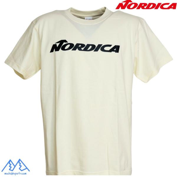 ノルディカ ドーベルマン TシャツNORDICA DOBERMANN SUPER HEAVY T-SHIRT オフホワイトのNORDICATシャツ。フロントには、NORDICAロゴ、バックには、DOBERMANN ロゴプリント。 品名  D...