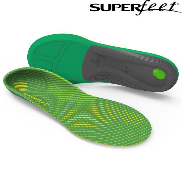 SUPERFEET RUN COMFORTスーパーフィート ラン コンフォート SUPERfeet RUN Comfortインソールは、効率的に力を伝達させていく一方、足への疲労感を最小限に抑える快適性を持った一足です。着地への圧や体重の影...