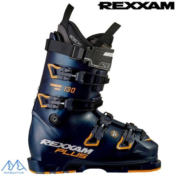 REXXAM REVO PLUS 130LIGHT-WEIGHT ALL-ROUND MODEL軽量なアッパーカフと、粘性と中剛性のハイブリッド樹脂を採用したロアシェル。上級者向けの FLEX 130 設定。　　 MEDIUMタイプのR-E...