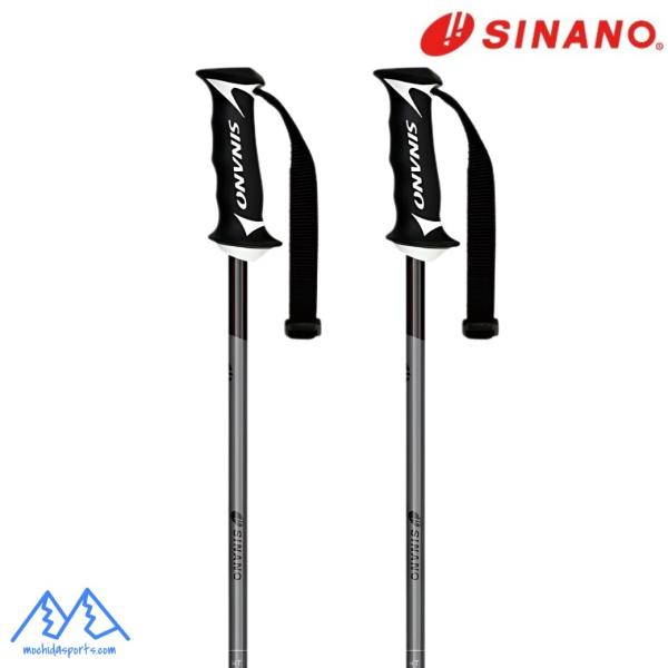 SINANO CX-LIGHTシナノ カーボン製　スキーポール CX ライト はじめてのマイポールにも。アルミからの買い替えにも。“軽さ”で違いがわかる、最軽量カーボンモデル。しなやかな12mm径の専用カーボンシャフトは、雪面からの衝撃をし...