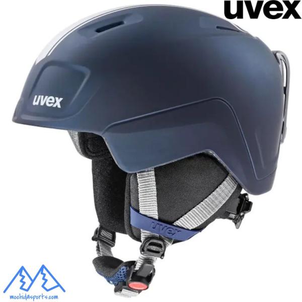 uvex heyya pro マットカラーのクールなデザインのジュニアヘルメットです。とても軽量で、サイズ調整可能なIAS フィットシステムは高度なフィッティングを実現します。1日中楽しめるヘルメットです レースミッドナイト／シルバーマット...